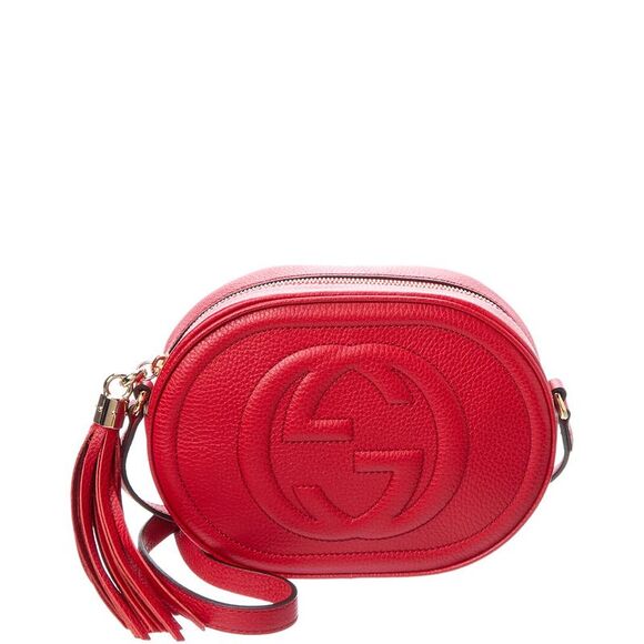 Gucci | Bags | Gucci Blondie Mini Leather Camera Bag Red | Poshmark